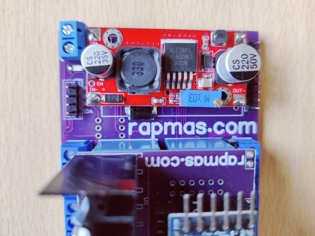 8-channel relay shield with Arduino Pro Mini 5 12 24VDC power supply ...