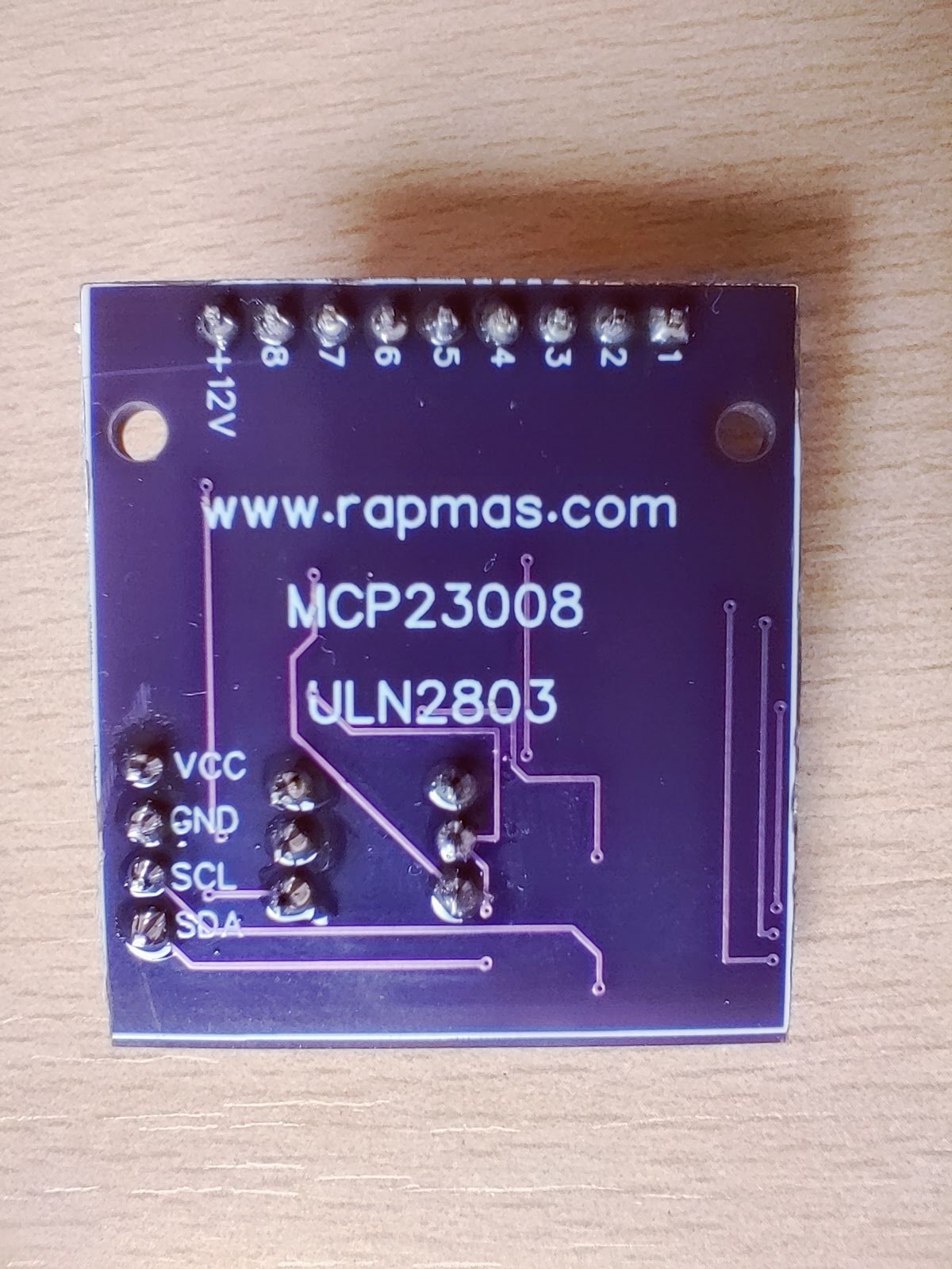 Mcp23008 With Uln2803 I2c I O Extension Board Expander Arduino