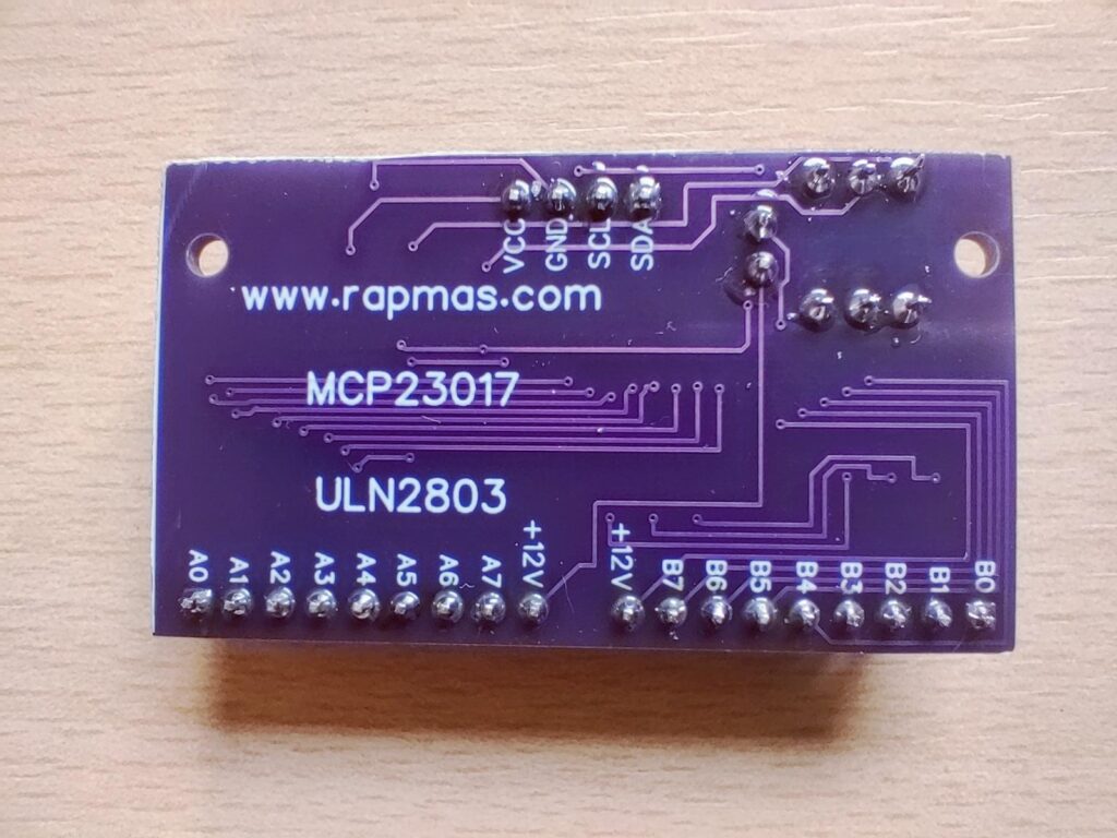 Mcp23017 With 2 X Uln2803 I2c Io Extension Board Expander Arduino Raspberry Rapmas