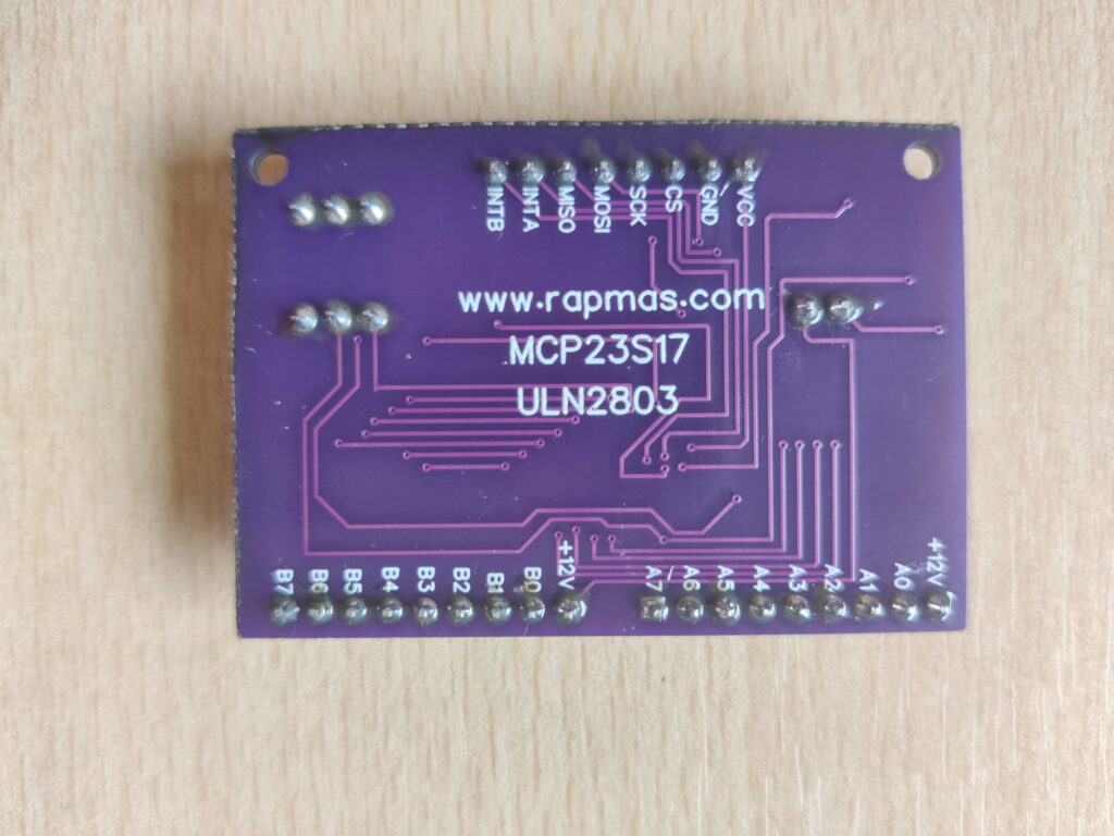Mcp23s17 With 2 X Uln2803 Spi Serial I O Extension Board Expander